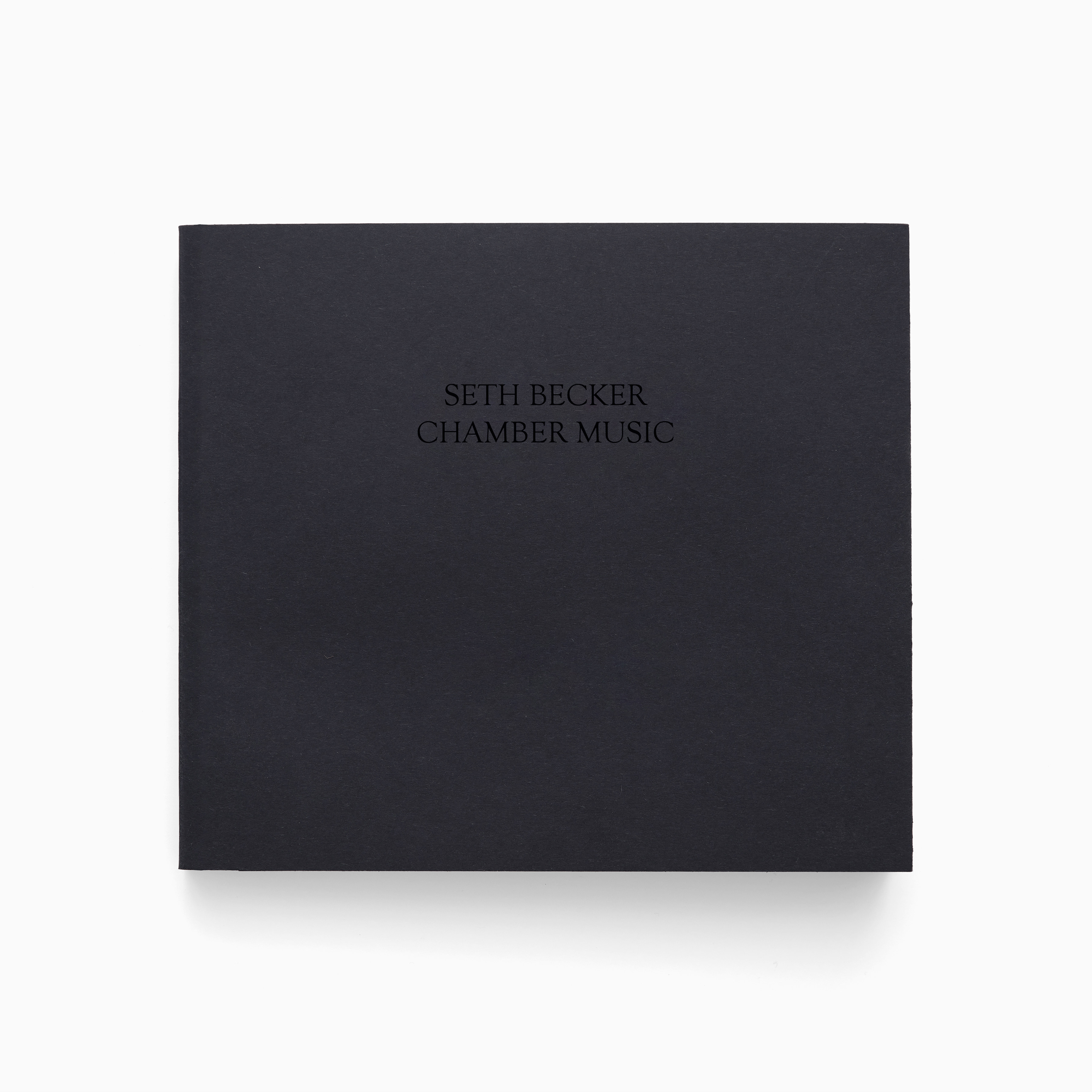 Book Launch – Seth Becker: Chamber Music