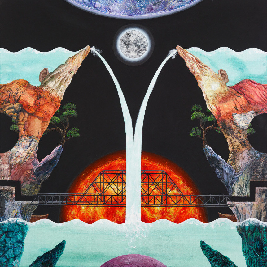 Dustin Yellin: Cave Painting