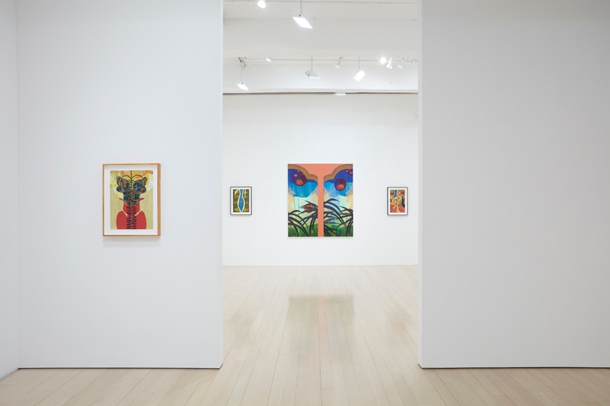 Carrie Moyer: Morphologies - - Exhibitions - DC Moore Gallery