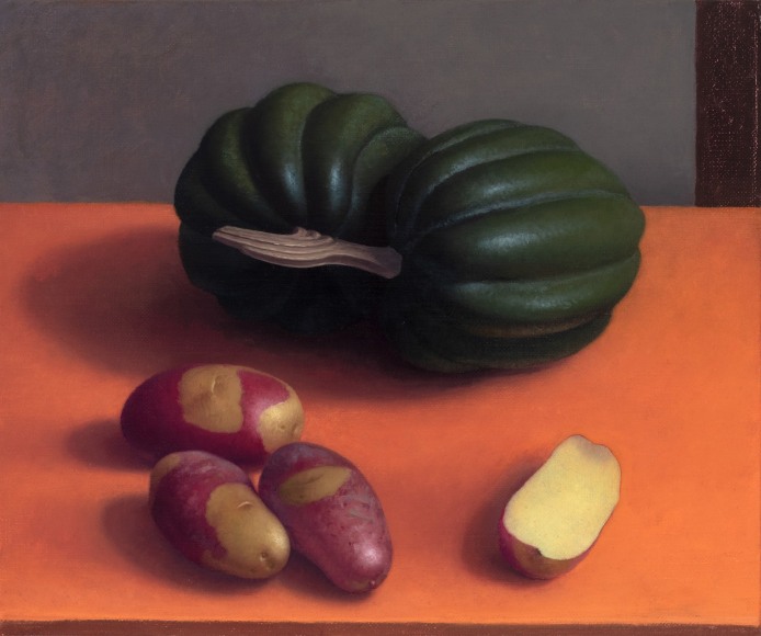 Amy Weiskopf (b. 1957) - Acorn Squash and Potatoes - Modern Inventory ...