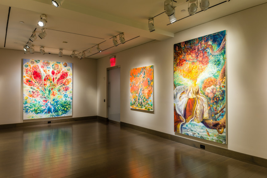 Julie Heffernan - The swamps are pink with June - Exhibitions - Hirschl ...