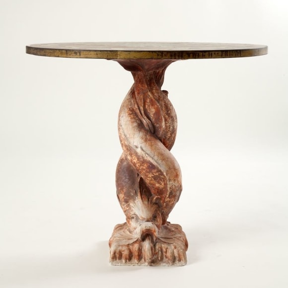 Serge Roche and Ismaël Gonzalèz de la Serna - Center Table with Spiral ...
