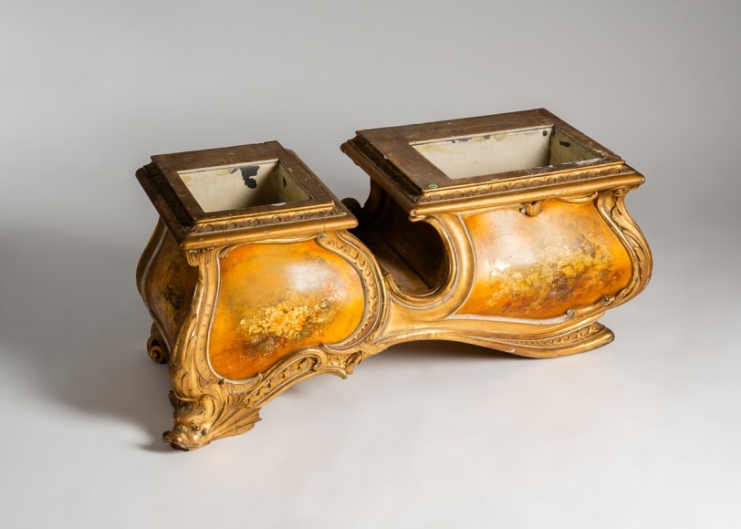 Juan Busquets - Art Nouveau Painted Wood Planter in the Catalan ...