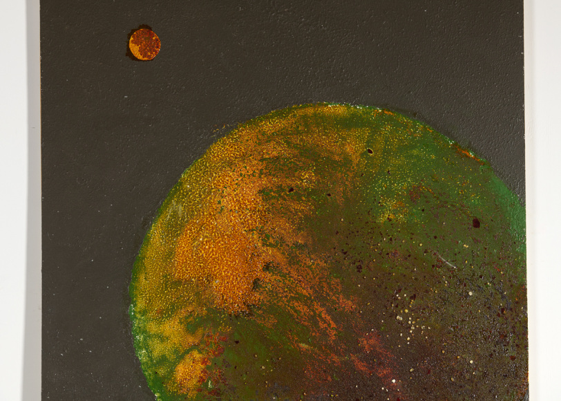 Thierry Despont - Large and Small Planet on Panel (Green) - Collection ...