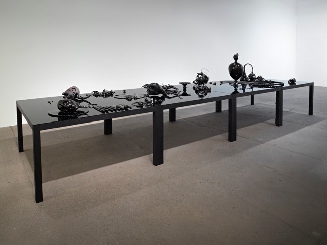 Angelo Filomeno - The marquis and a bearded dominatrix with a cake in ...