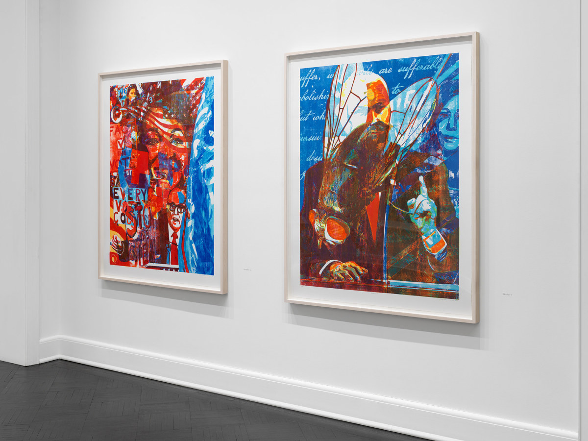 Zorawar Sidhu and Rob Swainston - Doomscrolling - Exhibitions - Petzel ...