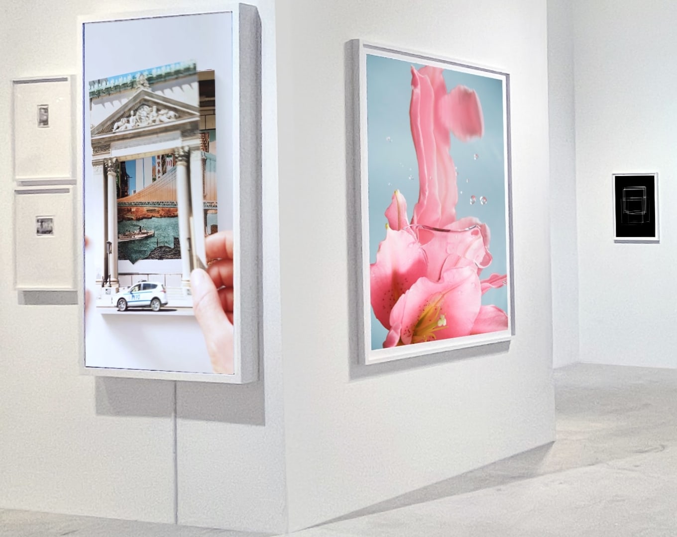 Georges Rousse’s art photography - Anamorphic optical illusions