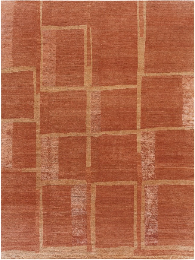 Blocks - Terracotta - Modern-Items - Warp & Weft | Distinctive Carpets ...