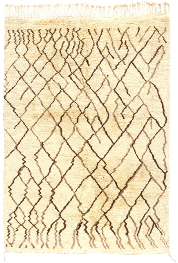 Moroccan - 7'5" x 10'8" - Traditional-Items - Warp & Weft | Distinctive ...