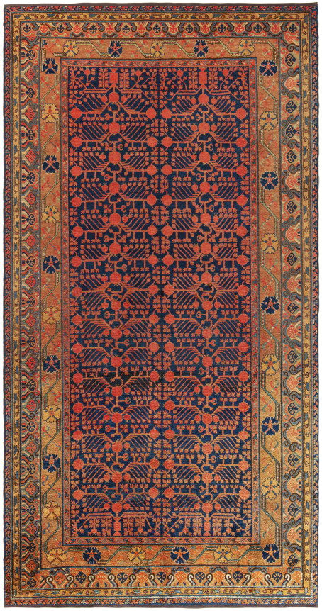 Samarkand - 7' x 13'9" - Traditional Antique Rugs | Warp & Weft