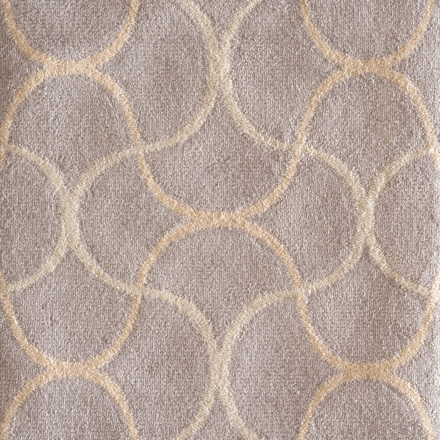 Ophidian Orbit - Smoke Hand Tufted Studio Rugs | Warp & Weft