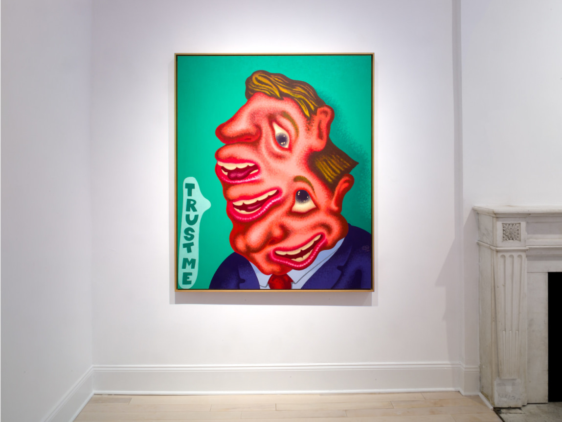 Peter Saul - New Paintings - Exhibitions - Venus Over Manhattan
