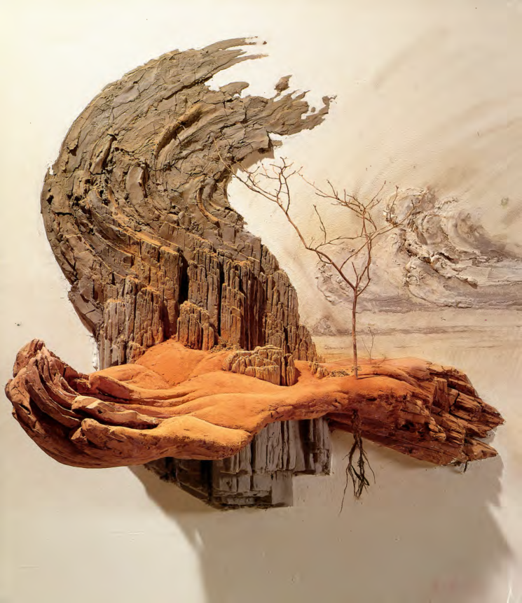 Charles Simonds - Wall Smears and Rocks - Exhibitions - Castelli Gallery