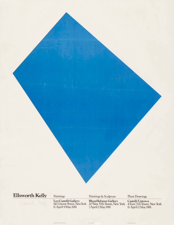 Ellsworth Kelly - - Exhibitions - Castelli Gallery