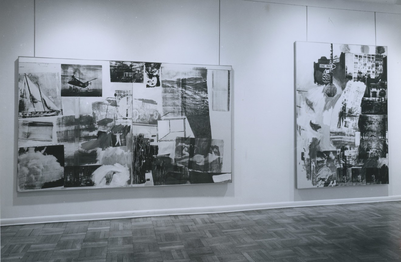 Robert Rauschenberg - - Exhibitions - Castelli Gallery