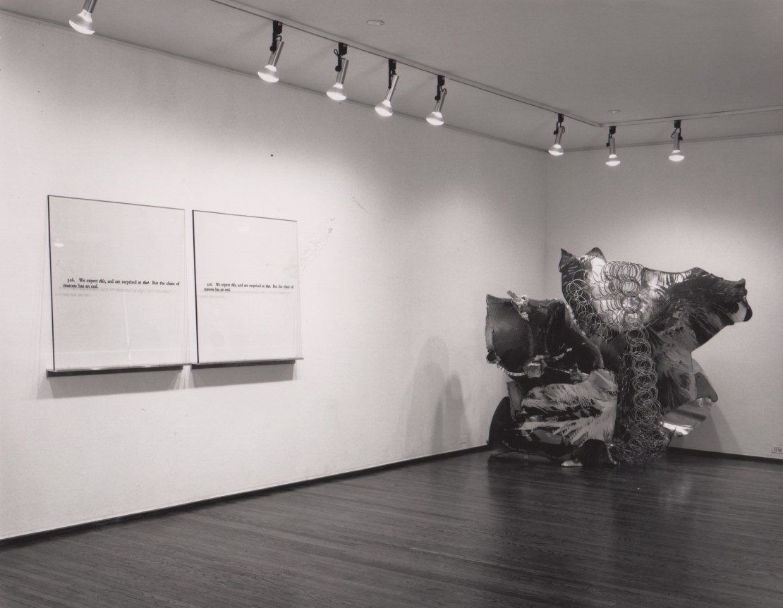 Group Exhibition - Richard Artschwager, Jasper Johns, Joseph Kosuth ...