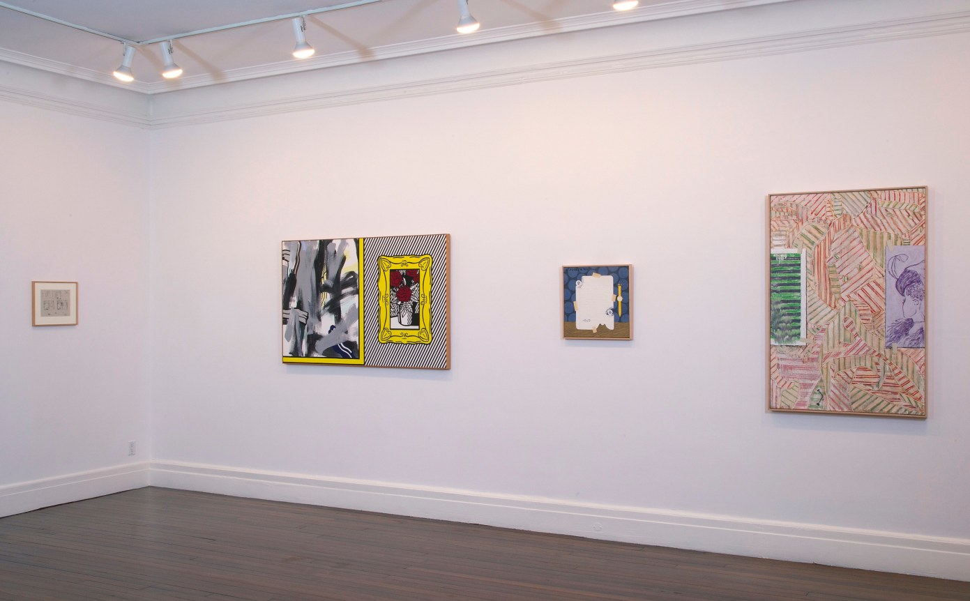 WALLS - Jasper Johns and Roy Lichtenstein - Exhibitions - Castelli Gallery