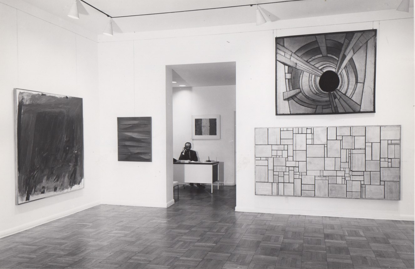 Summary 1959 – 1960; Bluhm, Bontecou, Daphnis, Higgins, Johns, Kohn ...