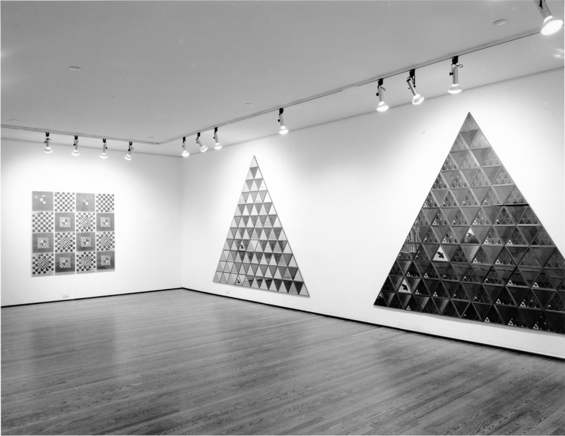 Laura Grisi - The Mirrored Series - Exhibitions - Castelli Gallery