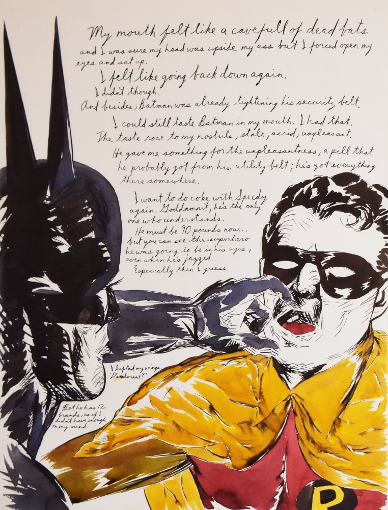 Raymond Pettibon: The Black Flag Years - Exhibitions - ROBERT BERMAN GALLERY