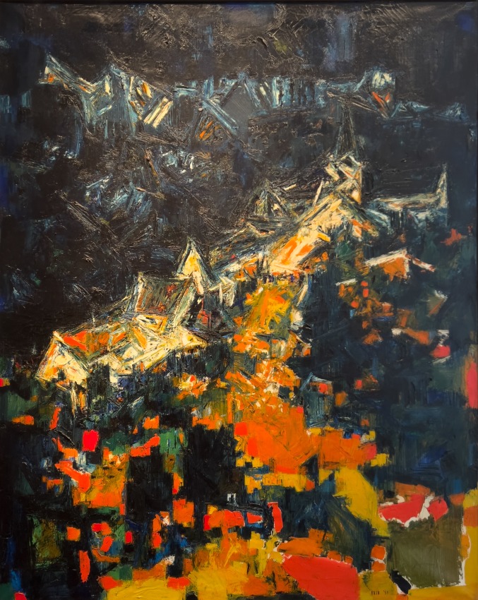 S. H. Raza - Raza + America - Exhibitions - Aicon Art