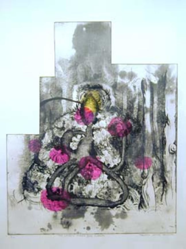 TRENTON DOYLE HANCOCK: The Legend Sweats and Bubbles - Copper plate ...