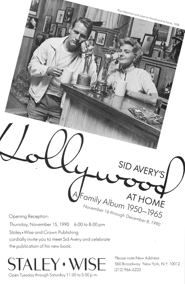 Sid Avery: Hollywood at Home - - Exhibitions - Staley-Wise Gallery