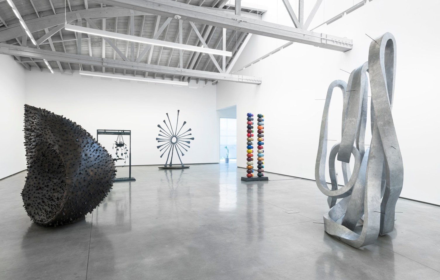 Evan Holloway - Outdoor Sculpture - Exhibitions - David Kordansky Gallery