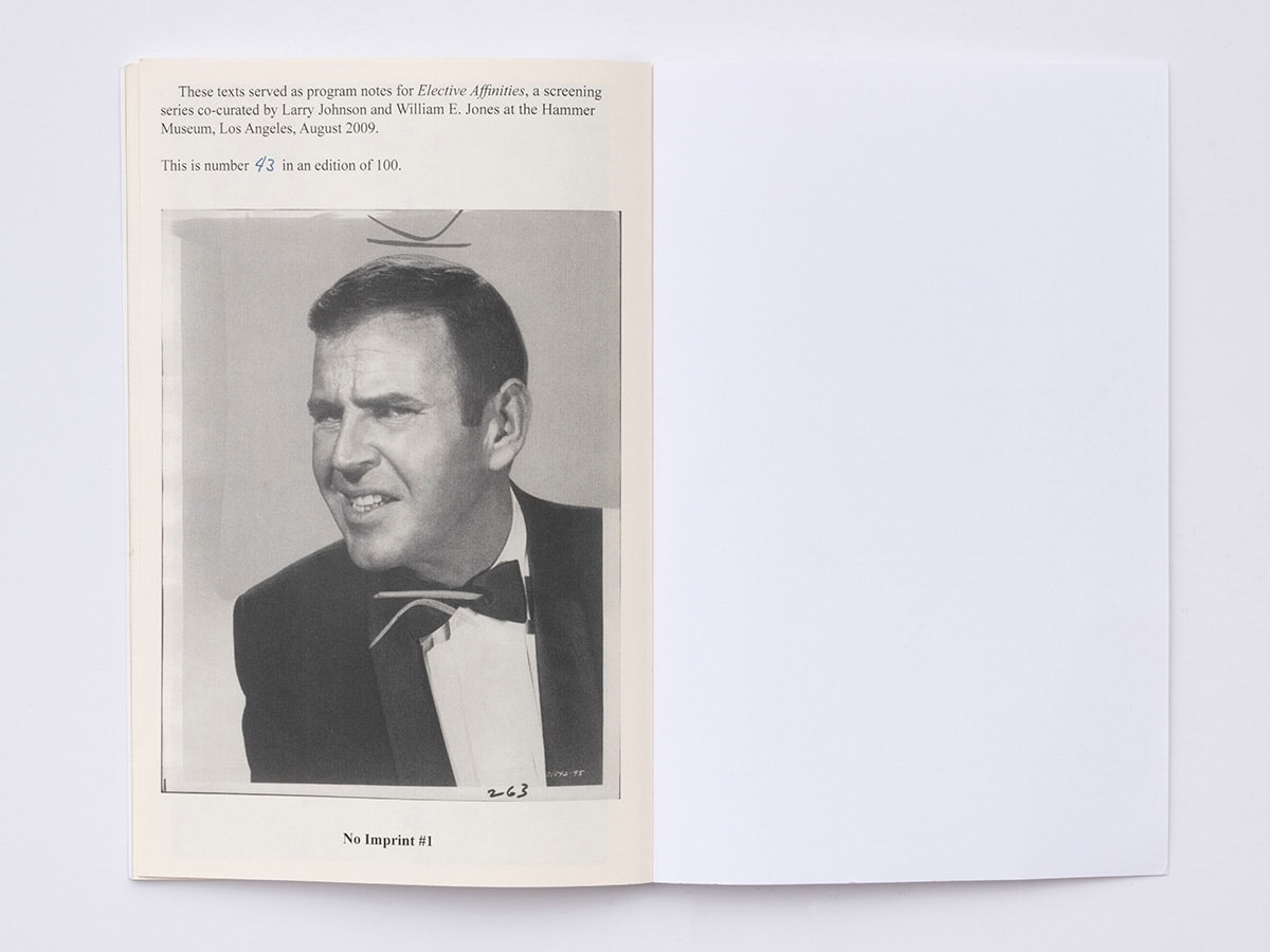 William E. Jones - Roehr, Warhol, Rocco, Lynde - Publications - David ...