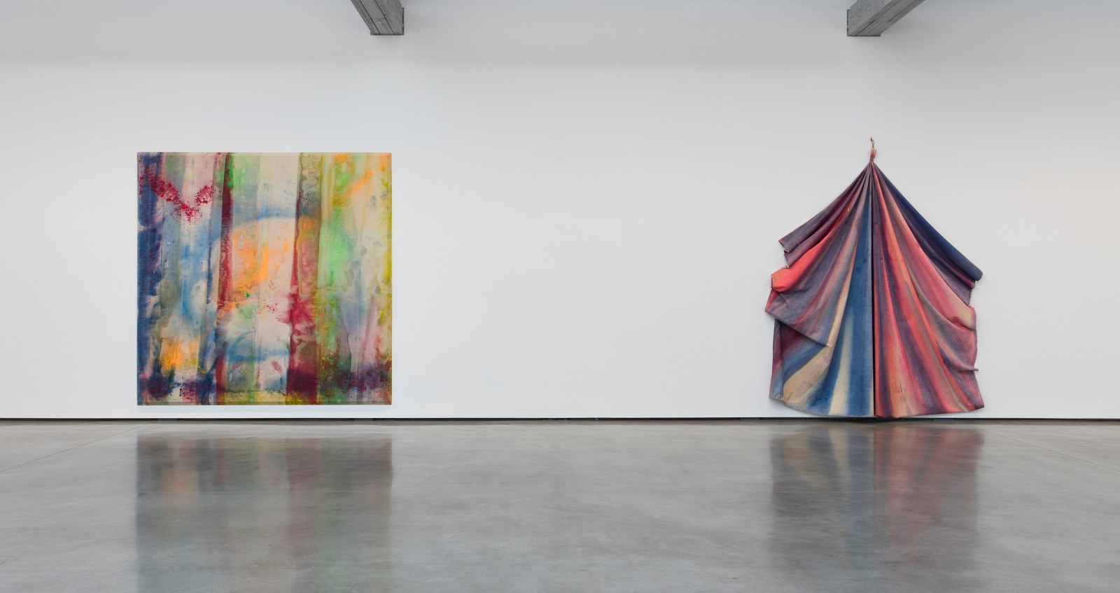 Sam Gilliam - Green April - Exhibitions - David Kordansky Gallery