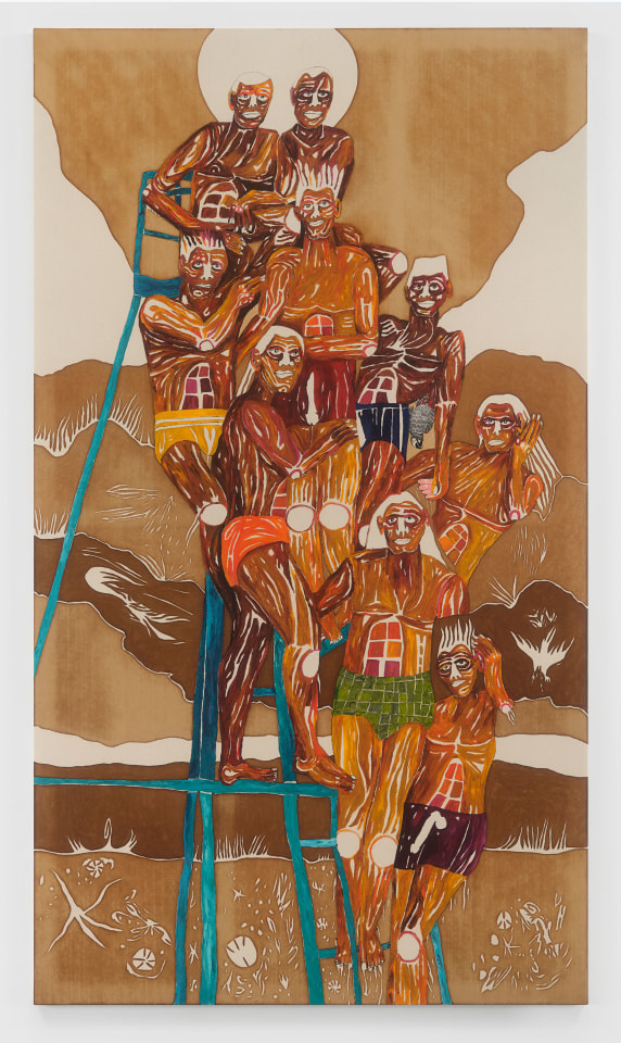 Chase Hall - The Bathers - Exhibitions - David Kordansky Gallery