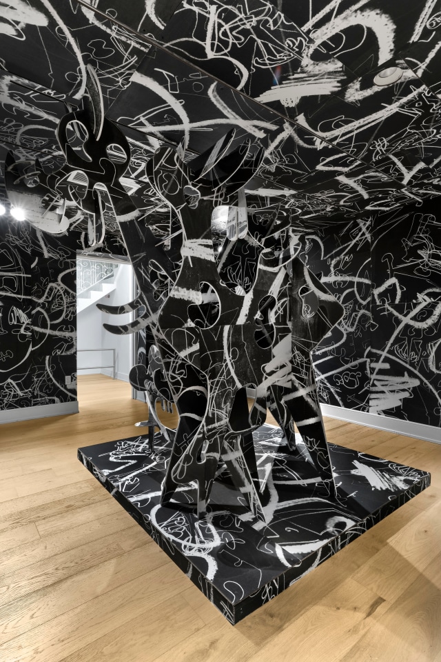 Aaron Curry - Tune Yer Head - Public Exhibitions - David Kordansky Gallery