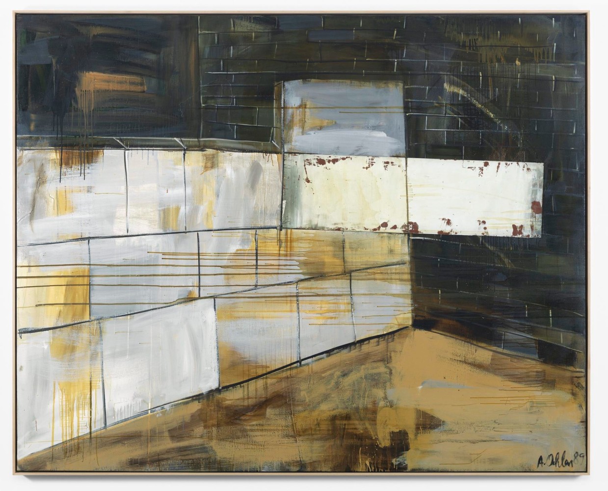 ALBERT OEHLEN | SPIEGELBILDER - - Exhibitions - Nahmad Contemporary