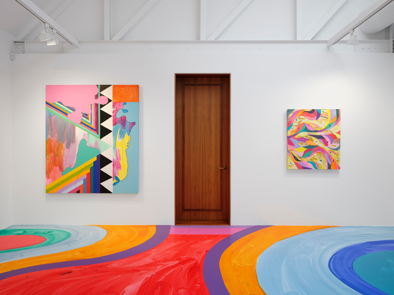 Sarah Cain "Quiet Riot" - - Exhibitions - Anthony Meier