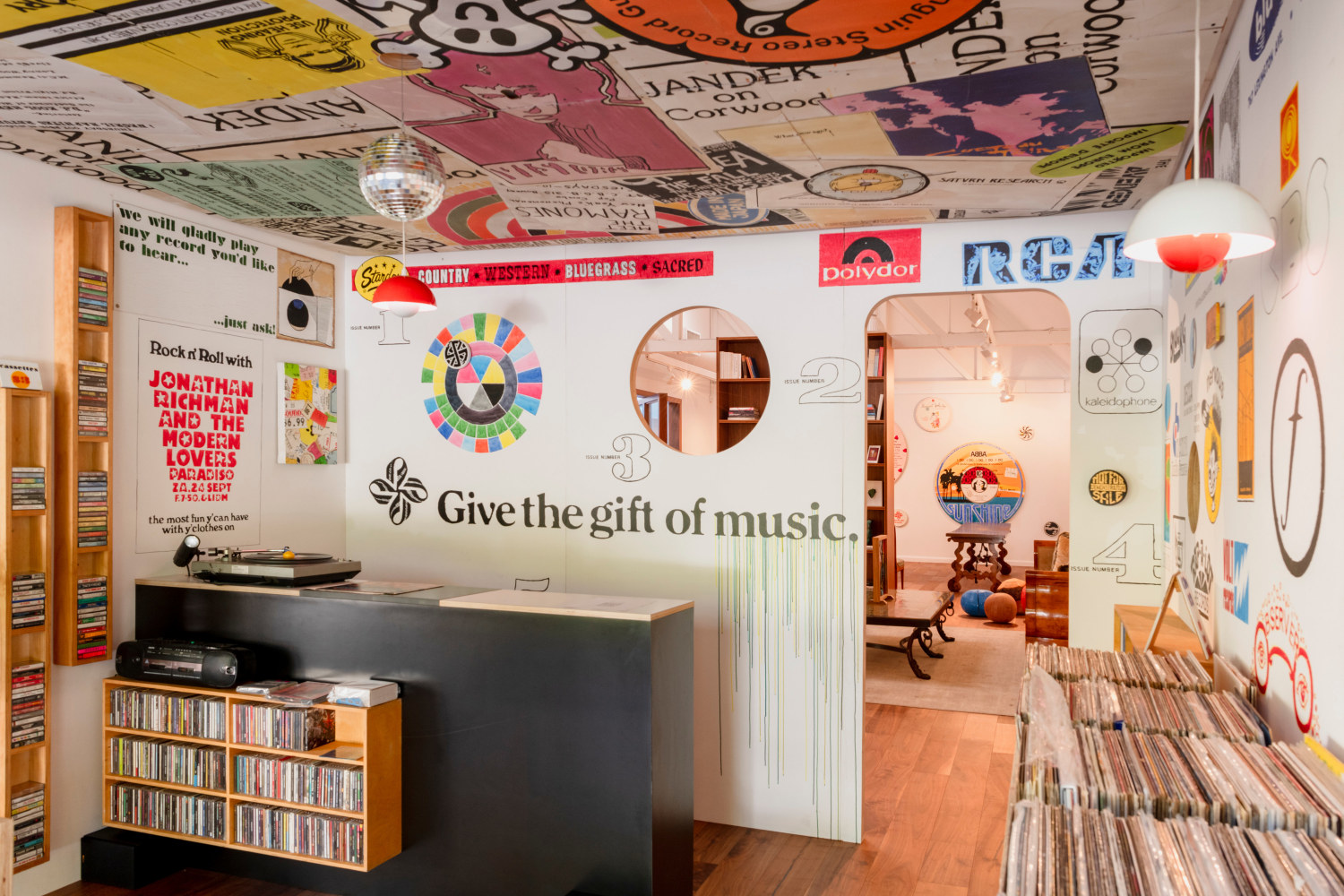 Dave Muller: Bay Area Music Village - - Exhibitions - Anthony Meier