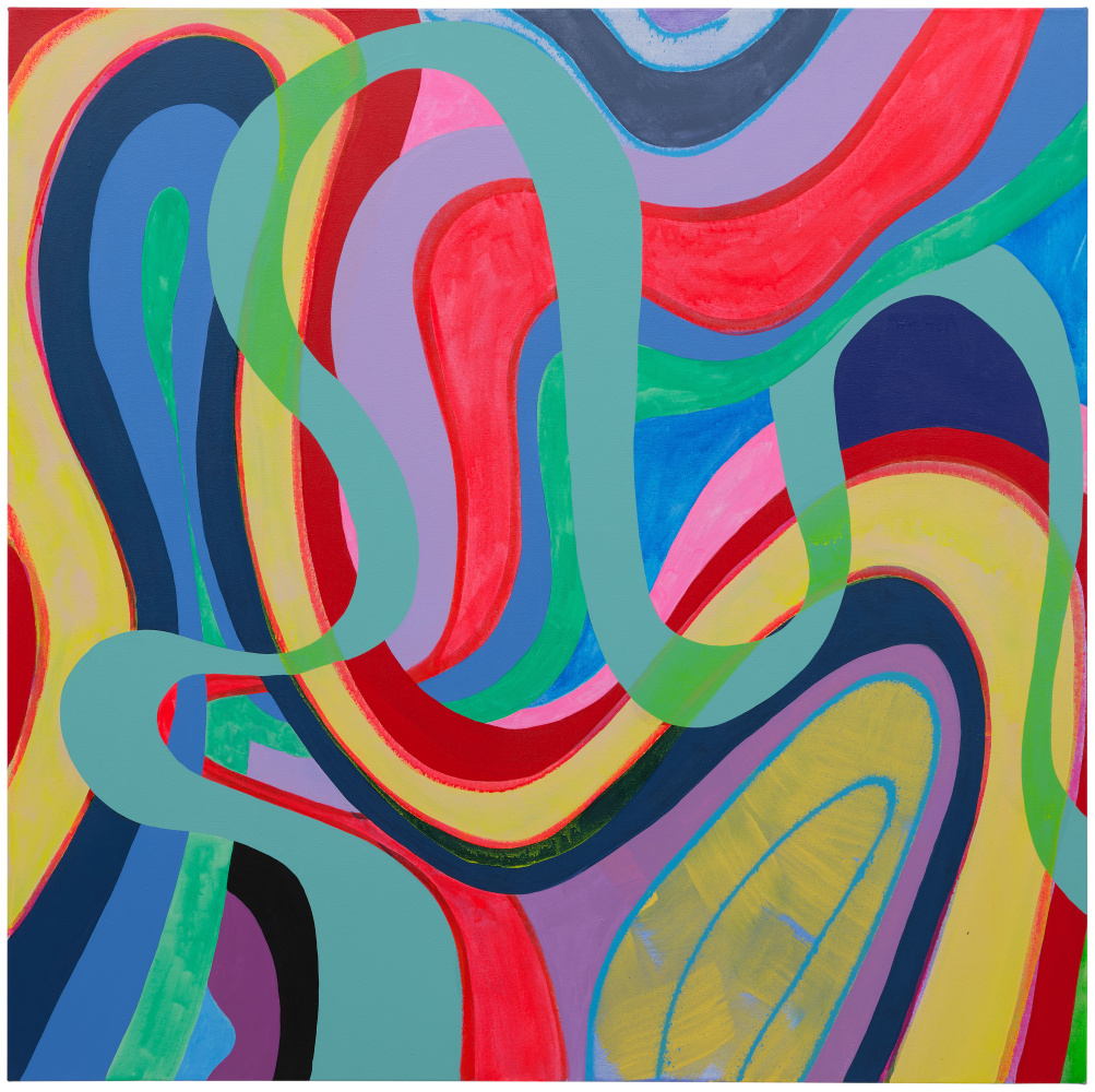 Sarah Cain "Quiet Riot" - - Exhibitions - Anthony Meier