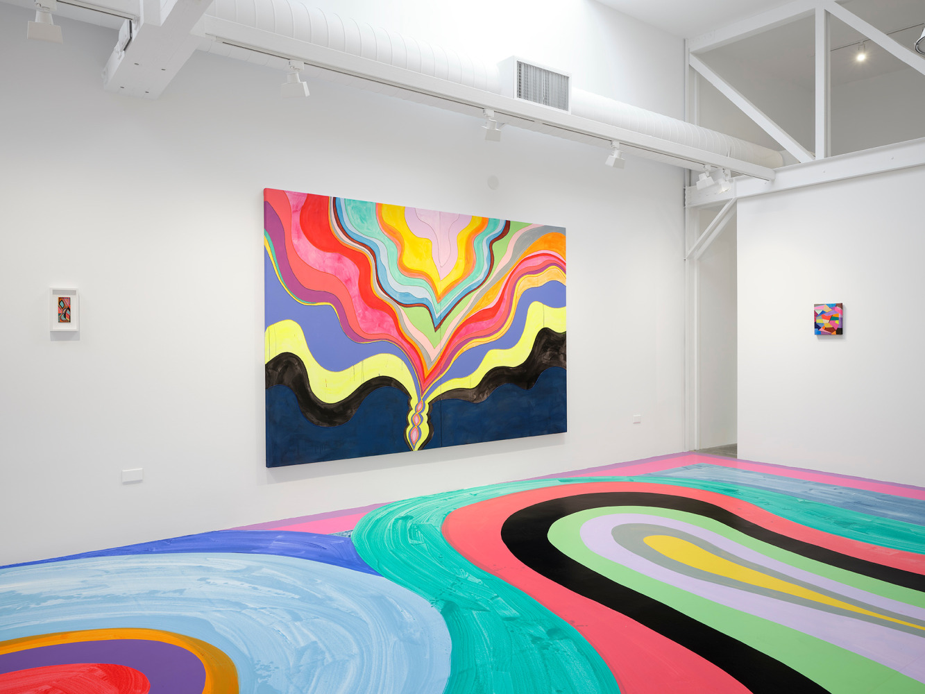 Sarah Cain "Quiet Riot" - - Exhibitions - Anthony Meier