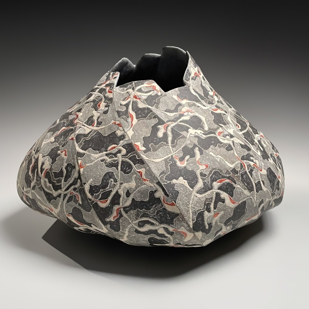 Wada Morihiro - 交滴文器 (Kōtekimonki); Entwining Pattern Vessel - Artworks ...