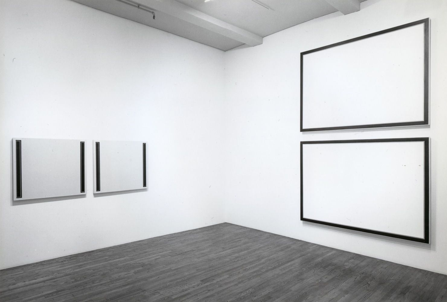 Jo Baer - Paintings from the 60's - Exhibitions - Paula Cooper Gallery