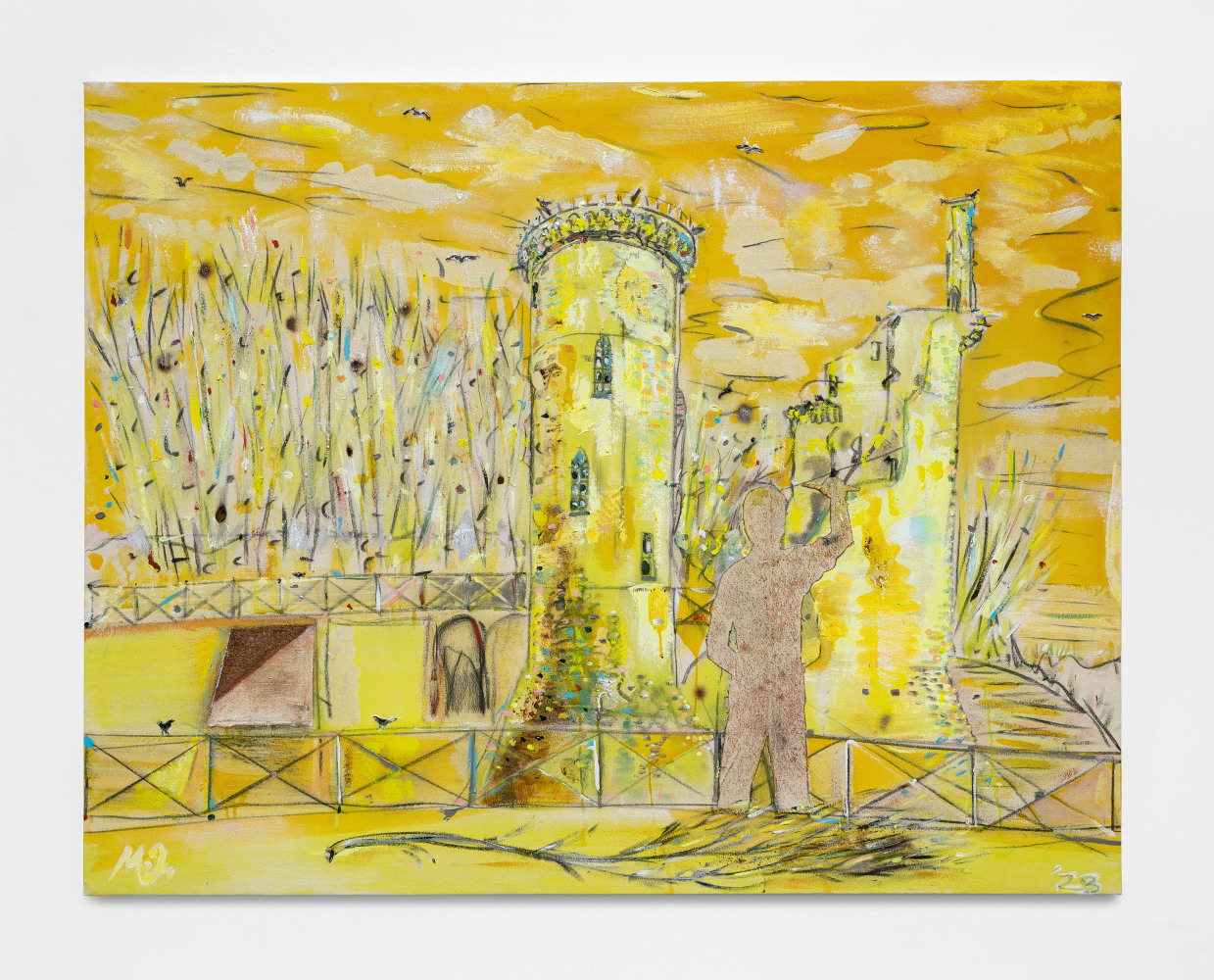 Merlin James - Artists - Kerlin Gallery