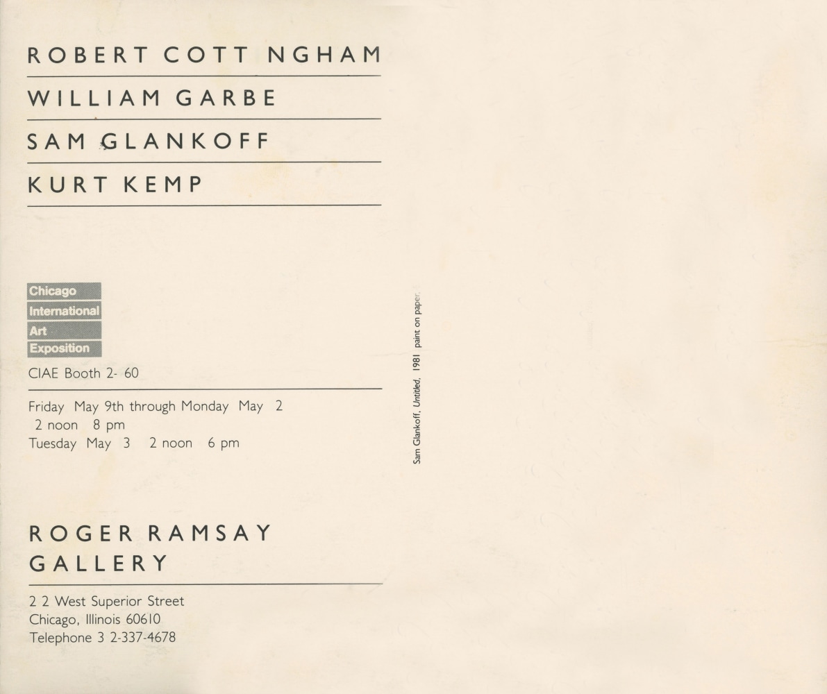 Roger Ramsay Gallery, Chicago,"Chicago International Art Exposition ...