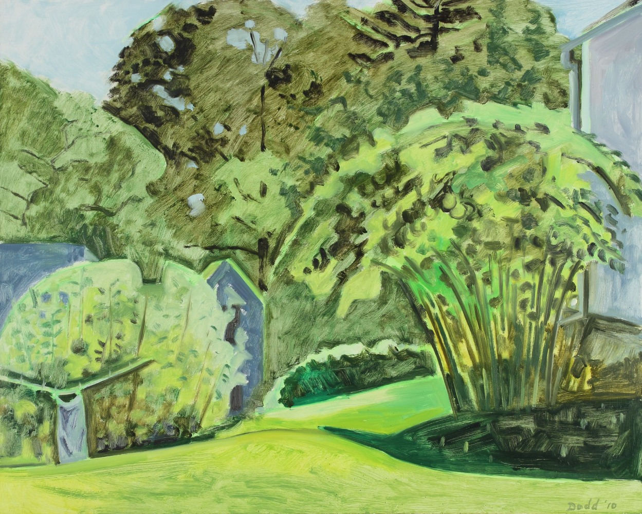 Lois Dodd - New Panel Paintings - Exhibitions - Alexandre Gallery