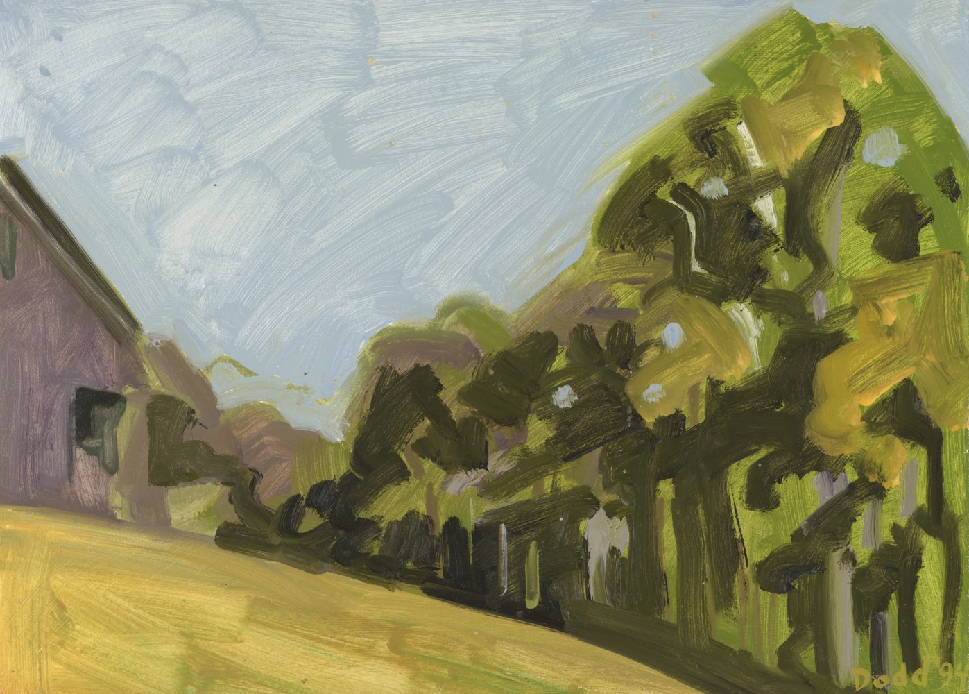 Lois Dodd - Artists & Work - Alexandre Gallery