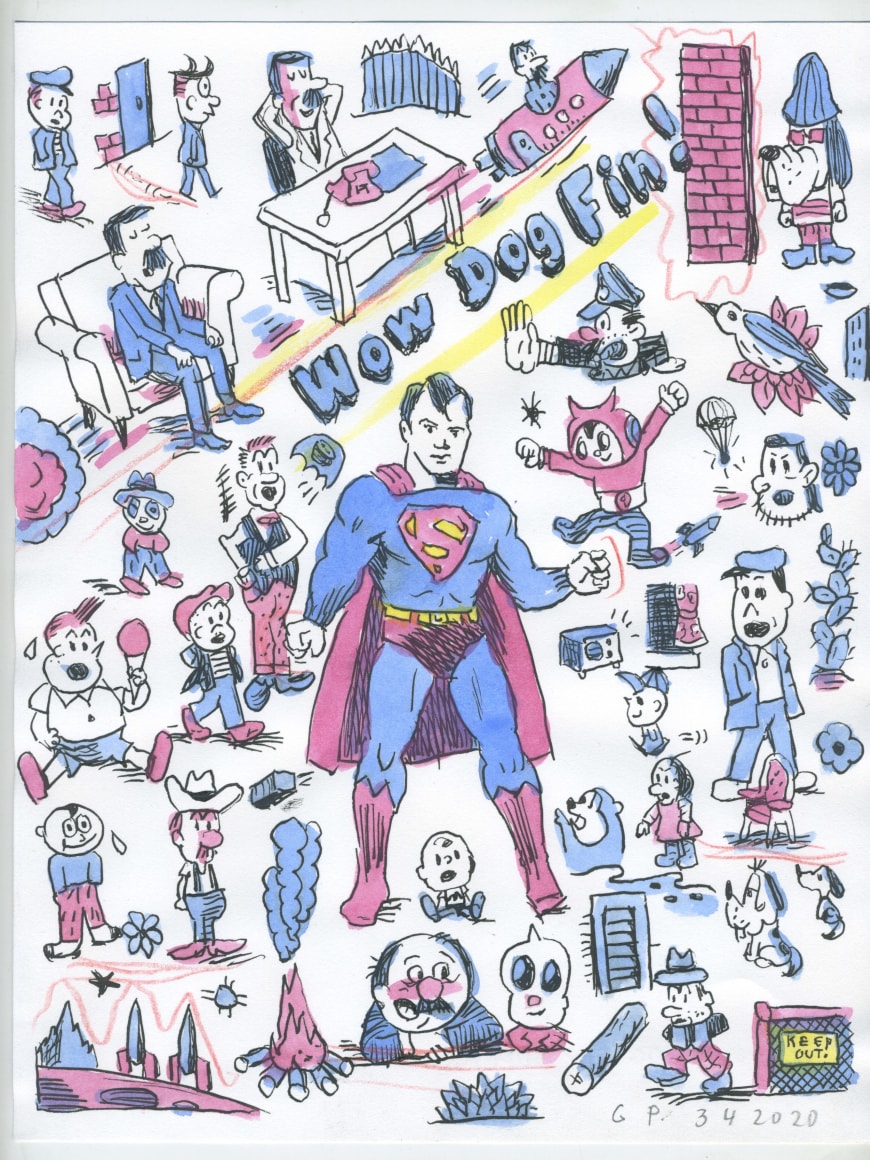 Gary Panter - Artists - Fredericks & Freiser