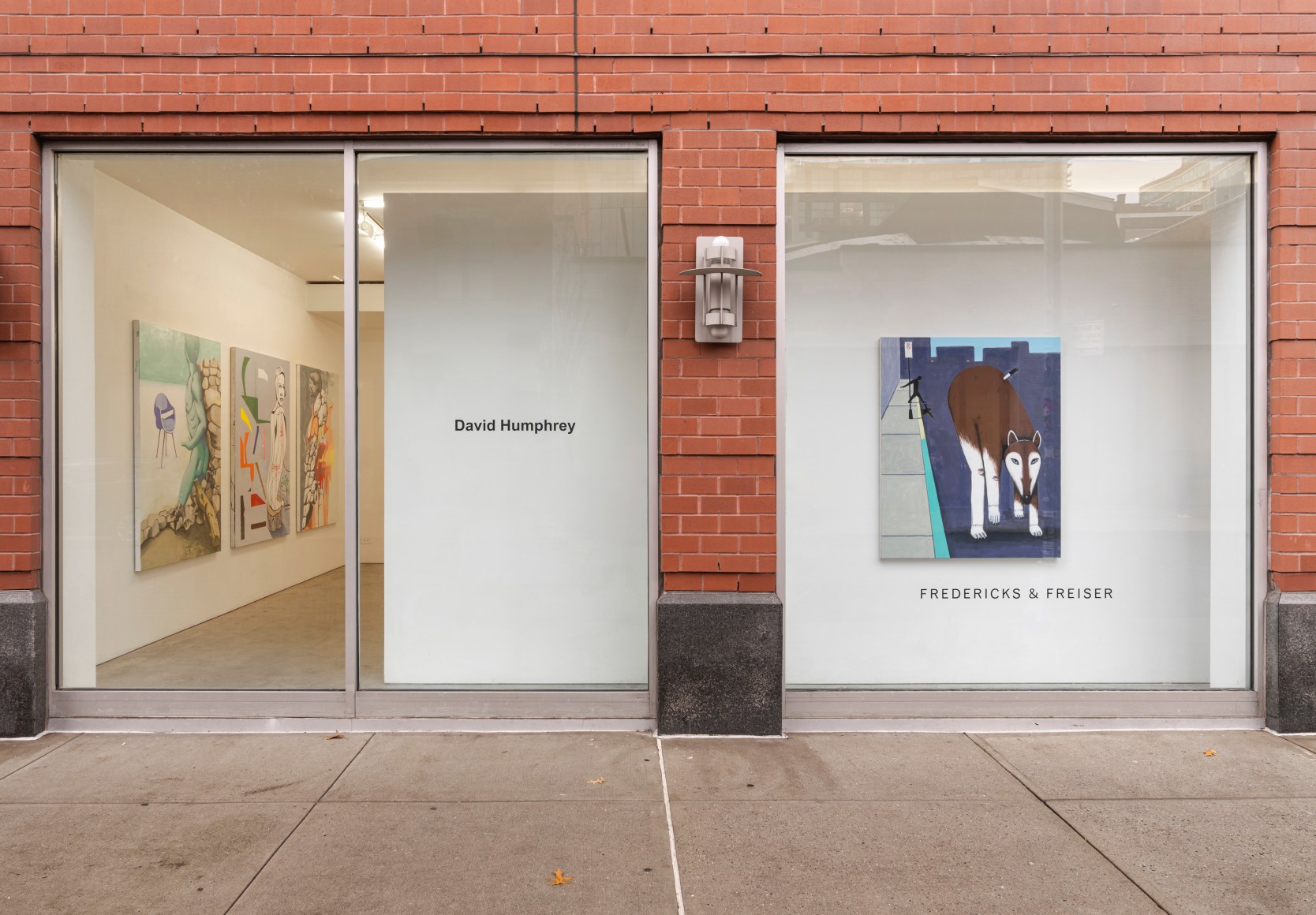David Humphrey - Exhibitions - Fredericks & Freiser