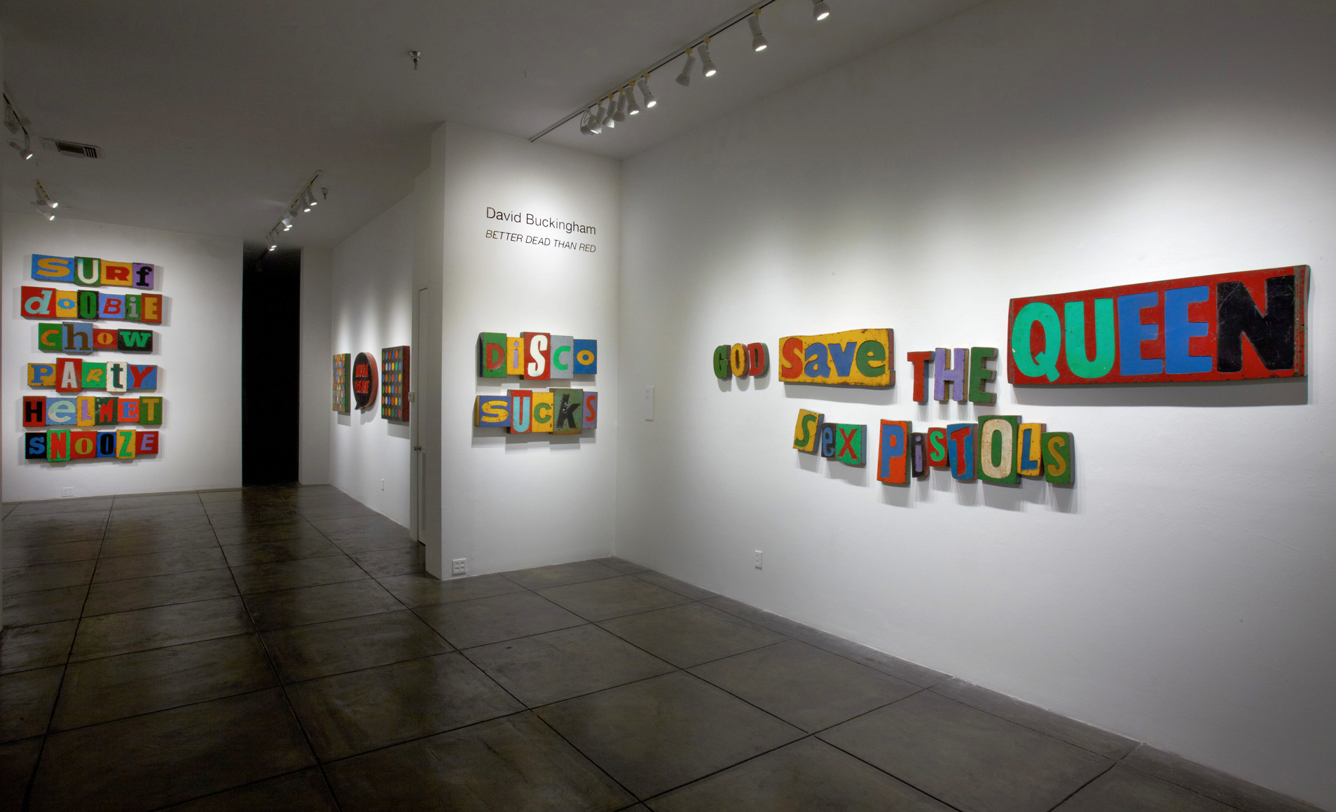 DAVID BUCKINGHAM - Better Dead Than Red - Exhibitions - FERRARA SHOWMAN ...