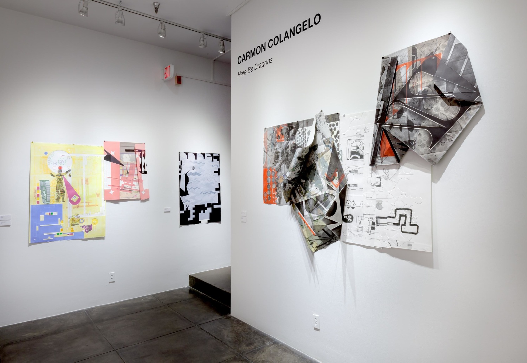 CARMON COLANGELO - Here Be Dragons - Exhibitions - FERRARA SHOWMAN GALLERY