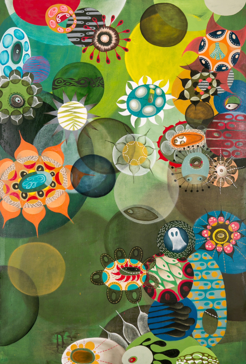 Terra Forms paper Paintings Melinda Hackett terra-forms-paper-paintings-melinda-hackett