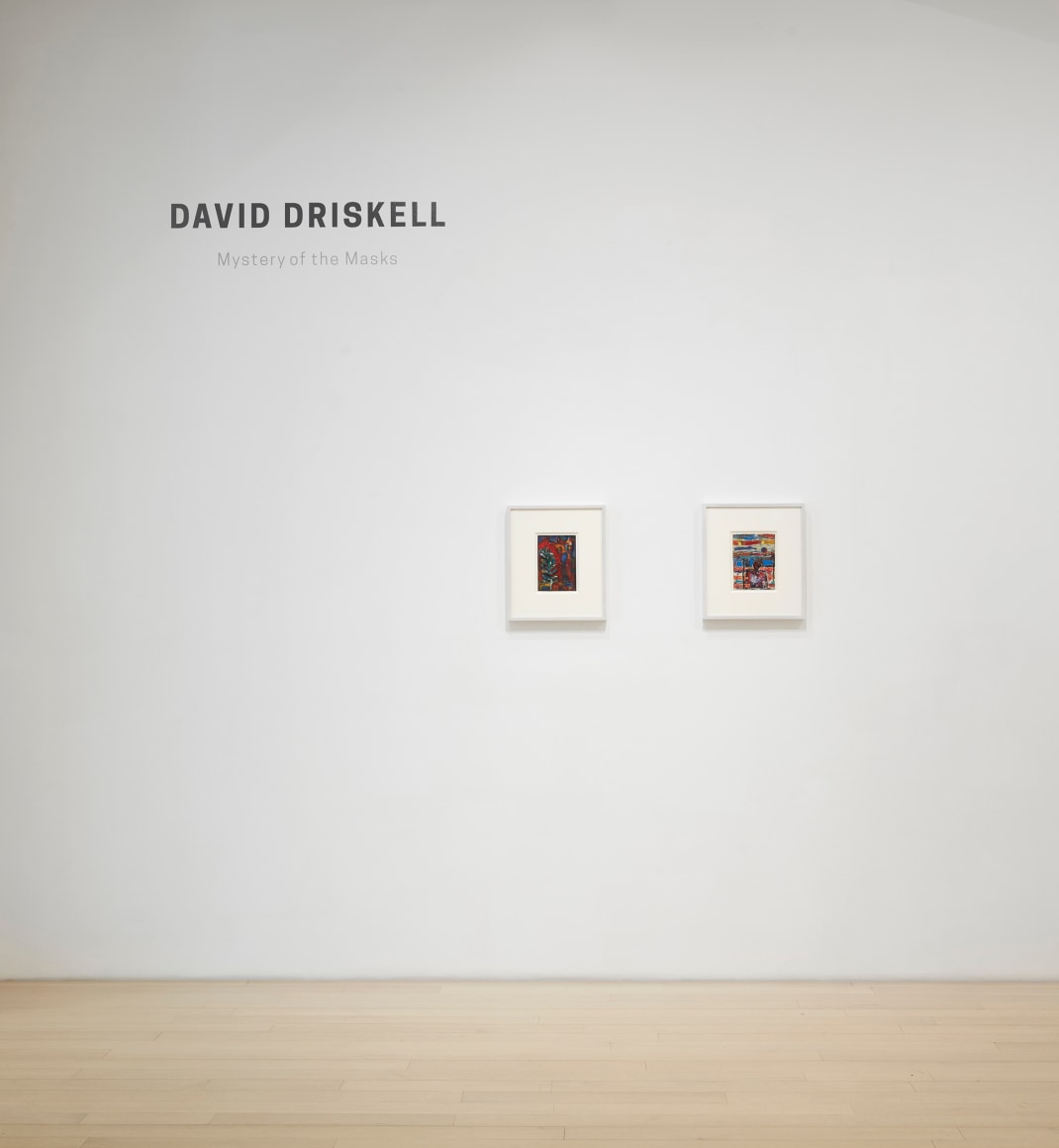 David Driskell: Mystery of the Masks - - Exhibitions - DC Moore Gallery