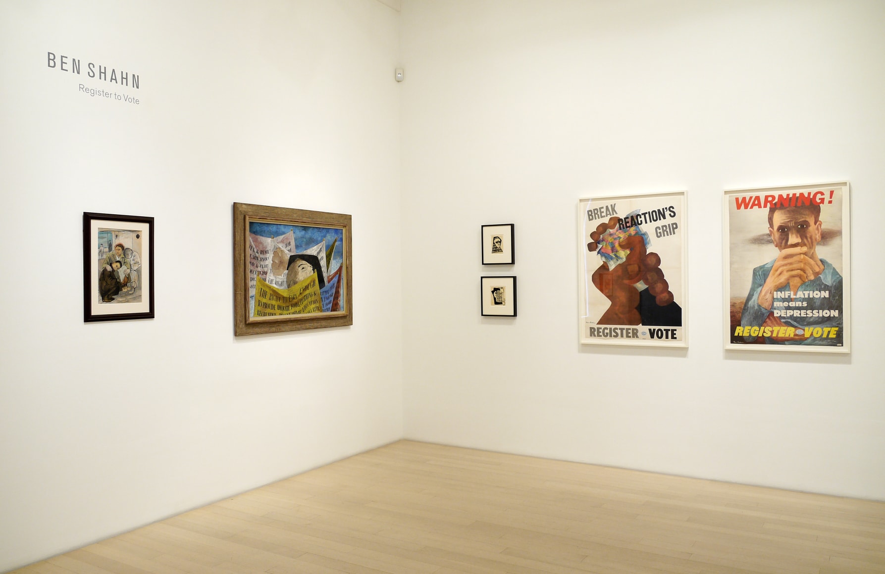 Ben Shahn: Register to Vote - - Exhibitions - DC Moore Gallery